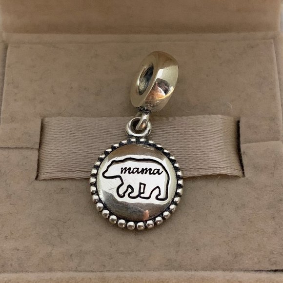 Pandora | Jewelry | Pandora Bear Mama Dangle Charms Pendant Polar Bear ...